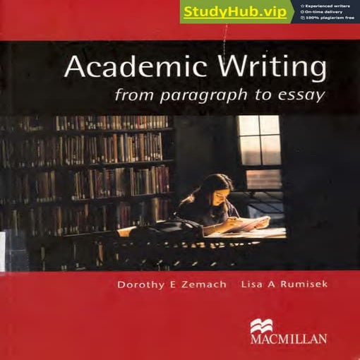 Academic Writing From Paragraph To Essay | PDF
