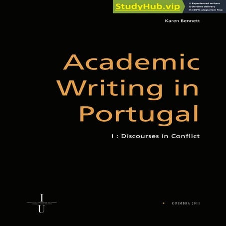 Academic Writing In Portugal I Discourses In Conflict | PDF