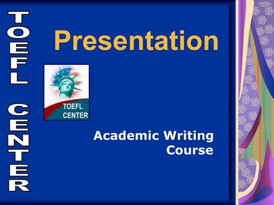 Introduction to Academic writing | PPT