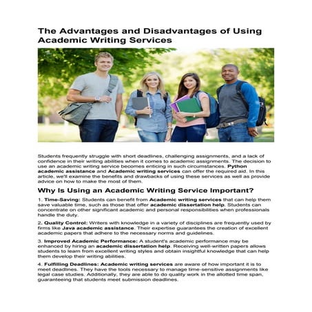 Academic writing services.pdf | College Planning | College Education