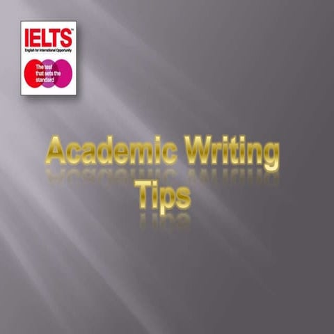Academic writing skill | PPT