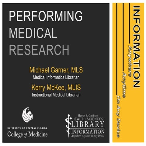 Summer Academy Program Information Literacy Workshop Presentation | PPTX