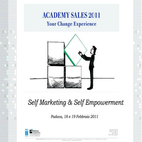 Academy Sales 2011 Self Marketing & Self Empowerment | PPT