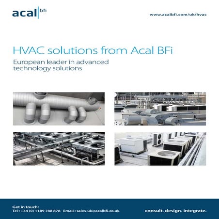ACAL BFi HVAC Solutions | PDF