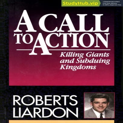 A Call To Action | PDF