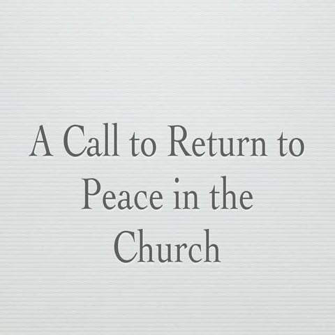 The church responds to terrorism and violence | PPTX