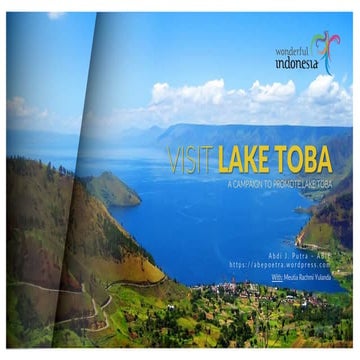 Project Campaign: How to Promote Toba Lake | PDF