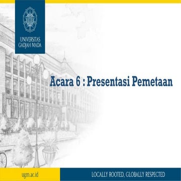 Acara 6 Praktikum Geologi Penginderaan Jauh 2021 | PPT