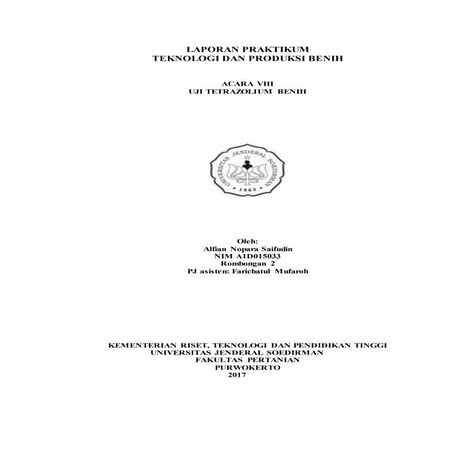 Acara 8 fix tekben | DOCX