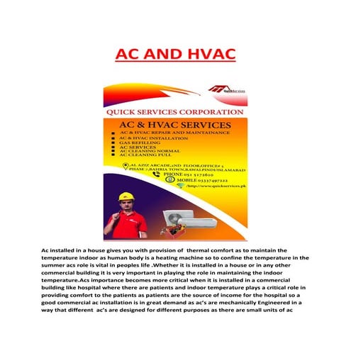 AC Installer Presentation.pptxjcdkjhsajsjk | PPTX