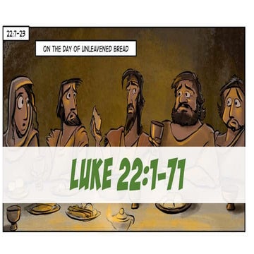 A Cartoonist's Guide to Luke 22 | PPTX
