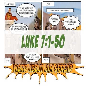 A Cartoonist's Guide to Luke 7:1-50 | PPT