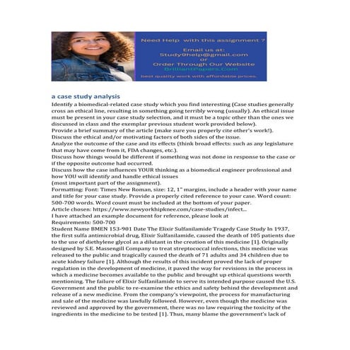 a case study analysis.pdf | Free Download