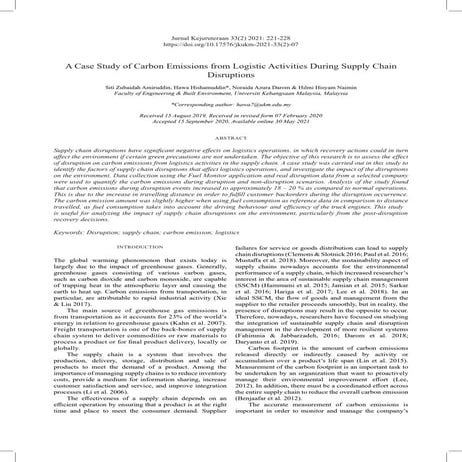 A Case Study of Carbon Emission from Logistic Activities.pdf