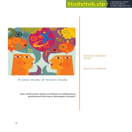 A Case Study Of Lesson Study. Master Thesis.Pdf