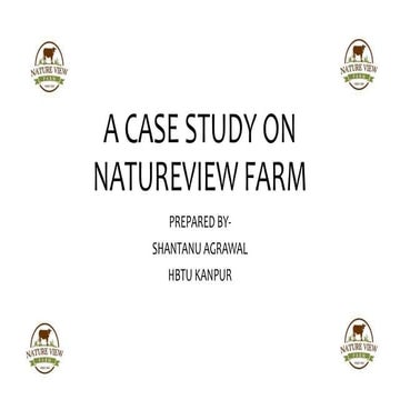 Natureview Farm - Harvard Case Study | PDF