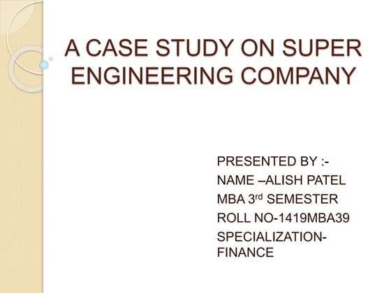 Dashman company Case Analysis | PDF | Business Administration | Business