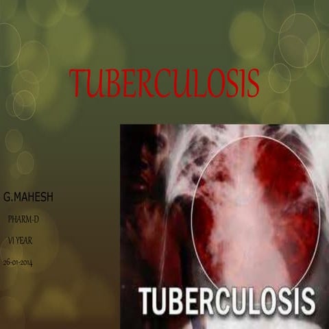 A case study on tuberculosis | PPTX