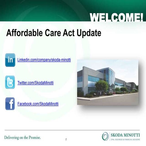 Affordable Care Act Update | PPT