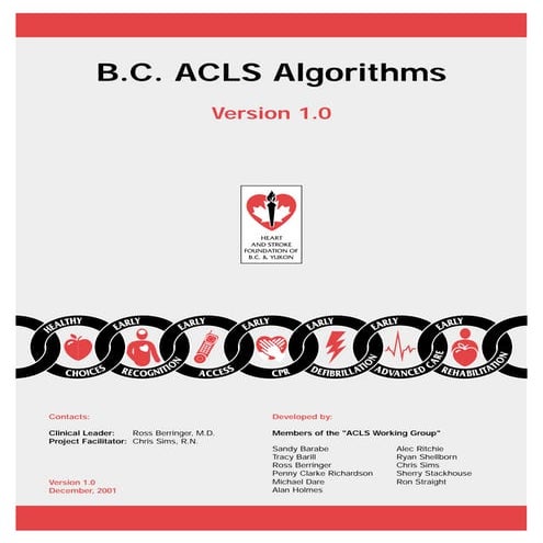 acls | PDF | First Aid | Injuries