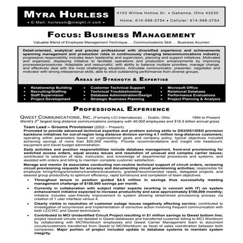 Hurless Myra resume | PDF