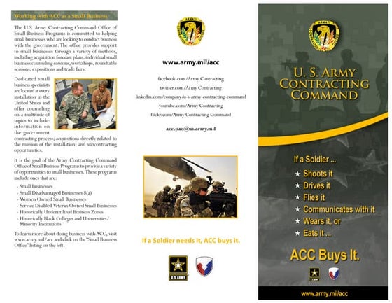 ACC Command Briefing (Public) | PPT | Defense Industry | Industries