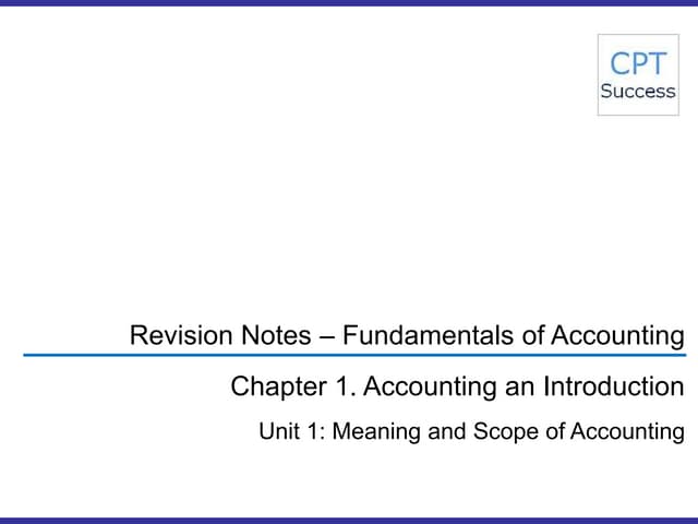 Acc0101. Meaning and Scope of Accounting | PPTX Acc0101. Meaning and Scope of Accounting | PPTX