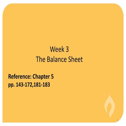 Acc101 week 3 | PPT