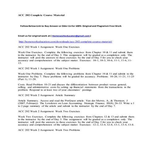 Acc 303 assignment 1 exxon versus chevron | DOCX