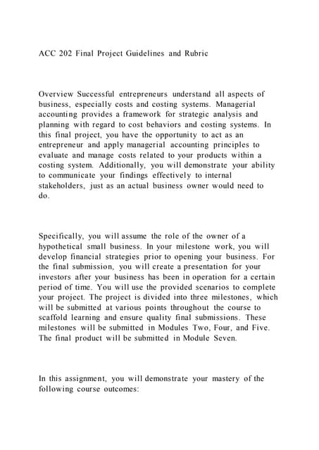 Final Project Submission Presentation to InvestorsACC 202 Fin.docx