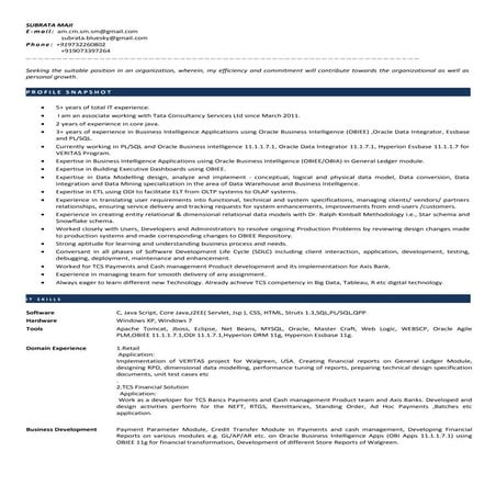 Resume_Subrata_Maji | PDF