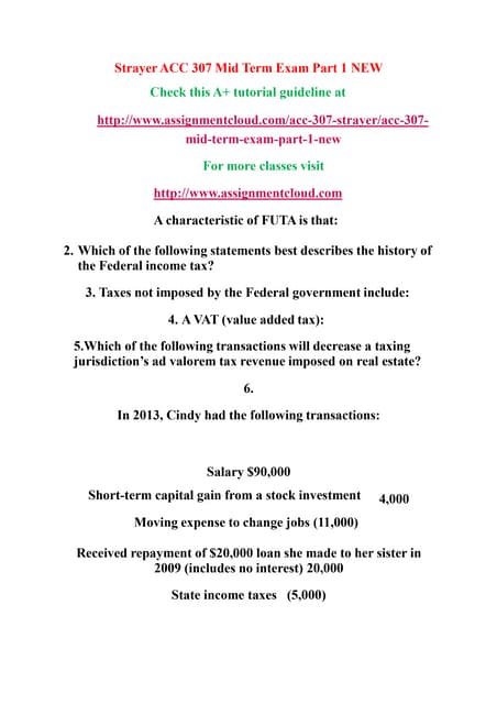 Acc 202 complete class | PPT