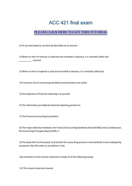 Bus 475 final exam set1 | PDF