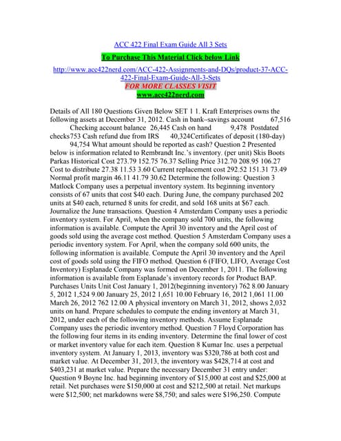 Uop acc-422-week-3-wiley plus-assignment | PDF