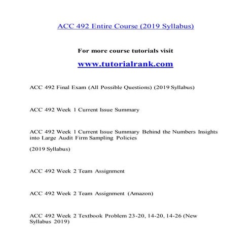 1 Assessment Task – Tutorial Questions Assignment | DOCX