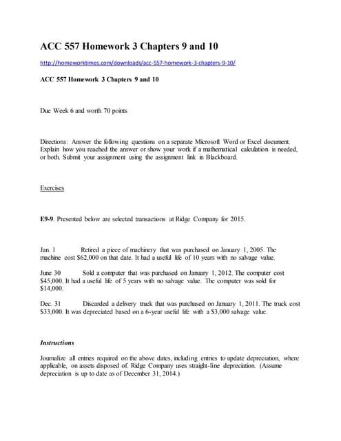 Assignment9 chapter 8 | DOCX | Business Accounting & Finance | Business