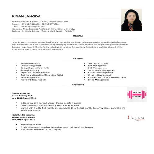 Resume -- KIran | PDF