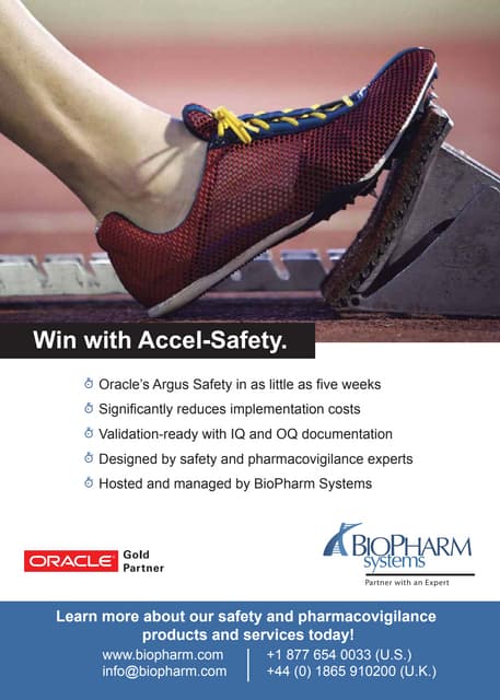 Oracle Argus Safety Accelerator Pdf Computing Technology And Computing