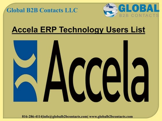 Absolute erp technology users list | PPT