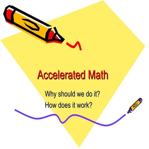 Accelerated Math | PPT