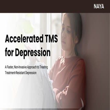 Accelerated TMS for Depression: A Faster, Evidence-Based Treatment ...