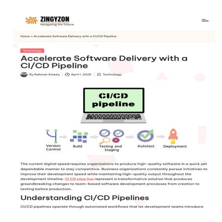 Accelerate Software Delivery with a CICD Pipeline.pdf