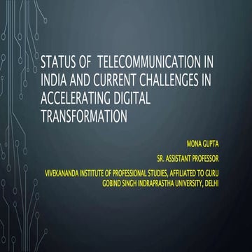 Accelerating digital transformation | PPT