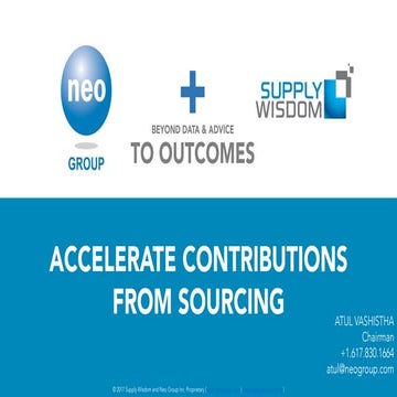 Clear Vision Strategies Sourcing Maturity Model | PPSX