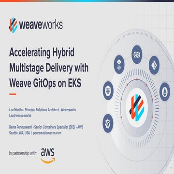 Accelerating Hybrid Multistage Delivery With Weave Gitops On Eks Ppt