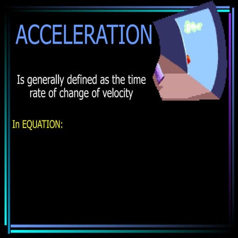 Acceleration | PPT