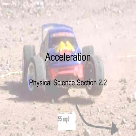 Acceleration 2.2 | PPT
