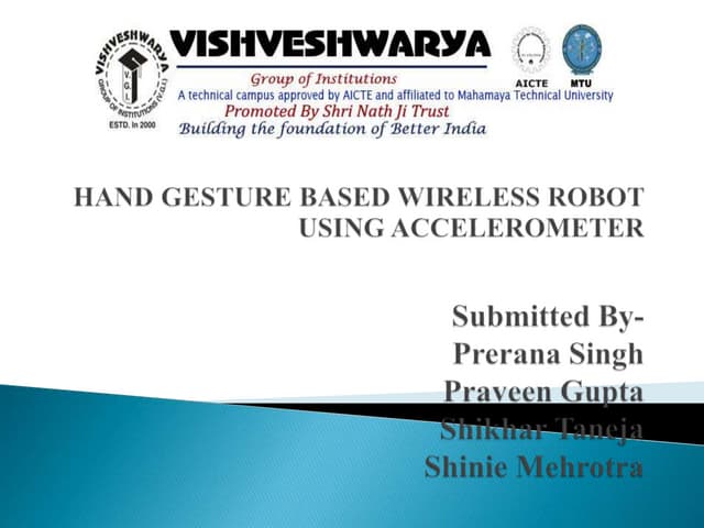 Accelerometer Based Robotpptx