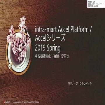 Accel series 2019_spring | PPT
