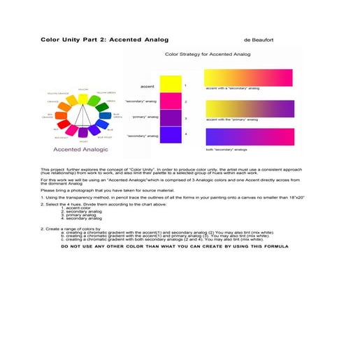 Color Unity: Accented Analog | DOC